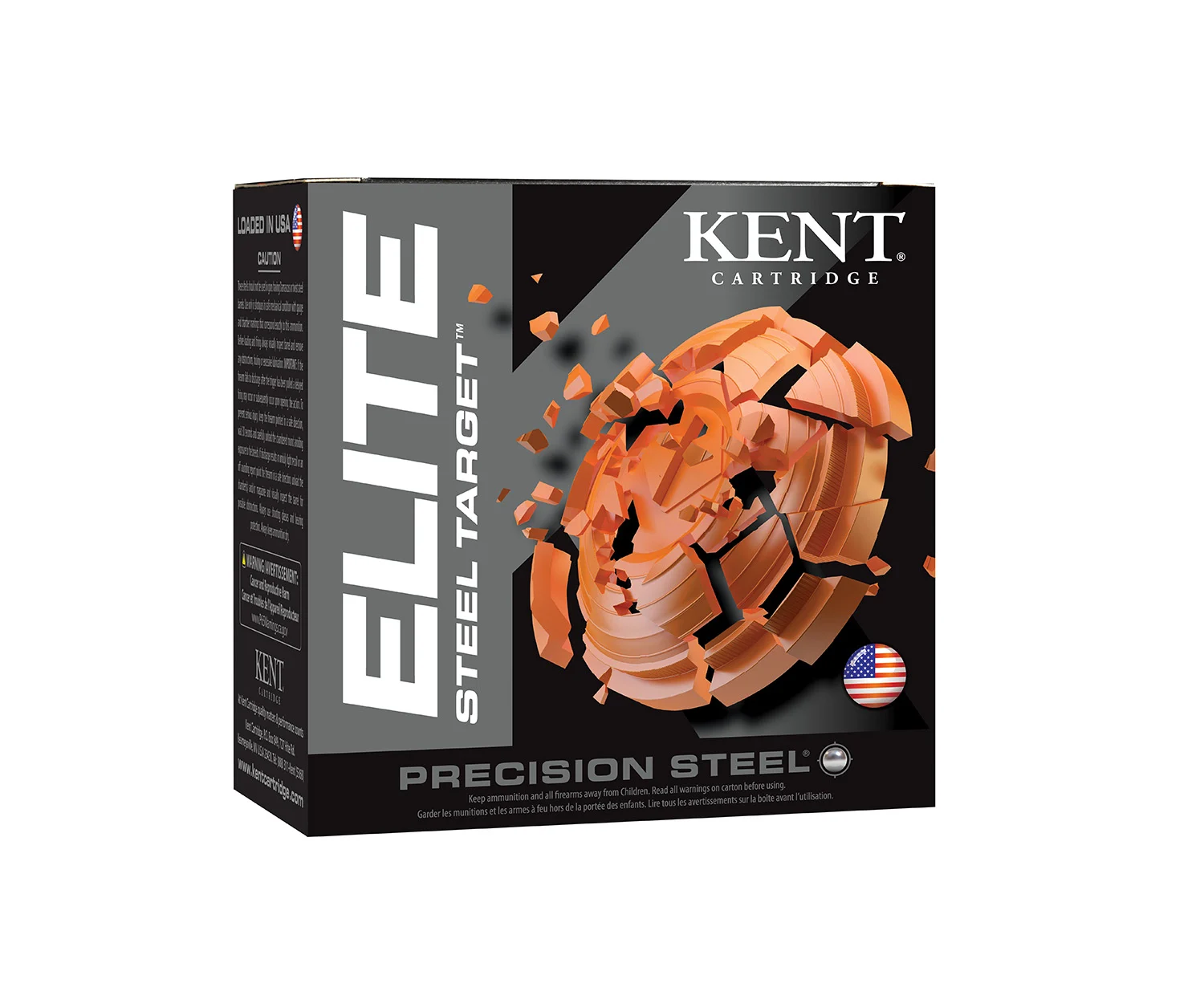 Kent Cartridge E12ST287 Elite Steel Target 12 Gauge 2.75" 1 oz 7 Shot ...