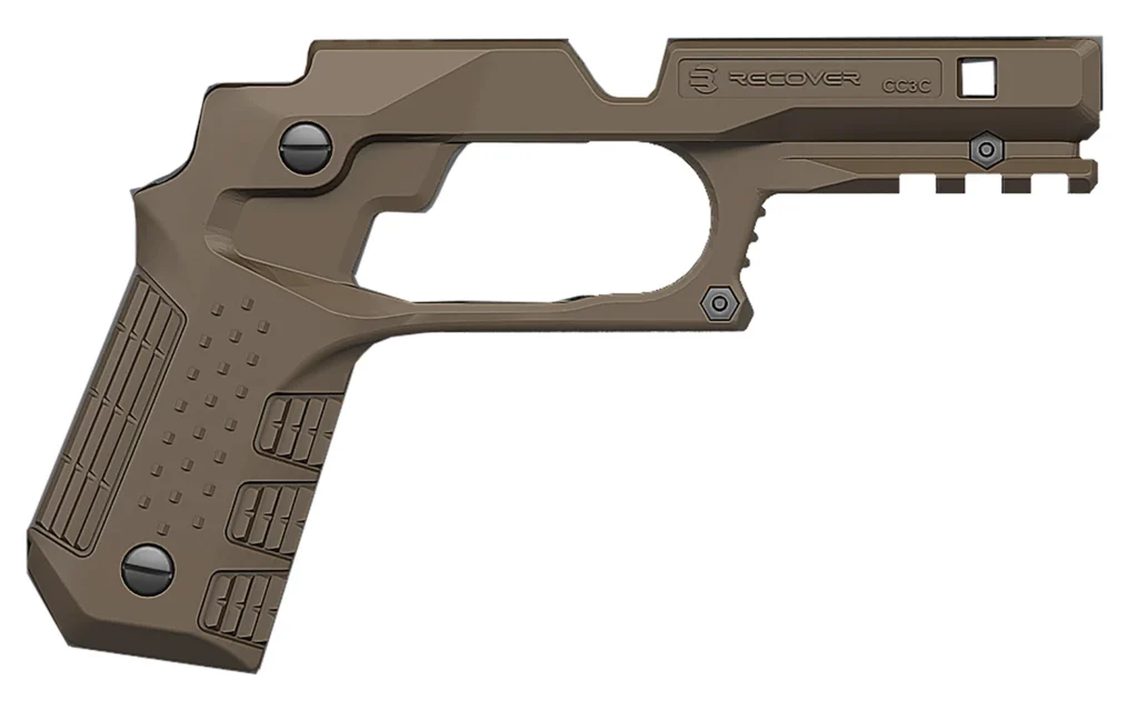 Recover Tactical CC3C02 Grip & Rail System Tan Polymer Picatinny for ...