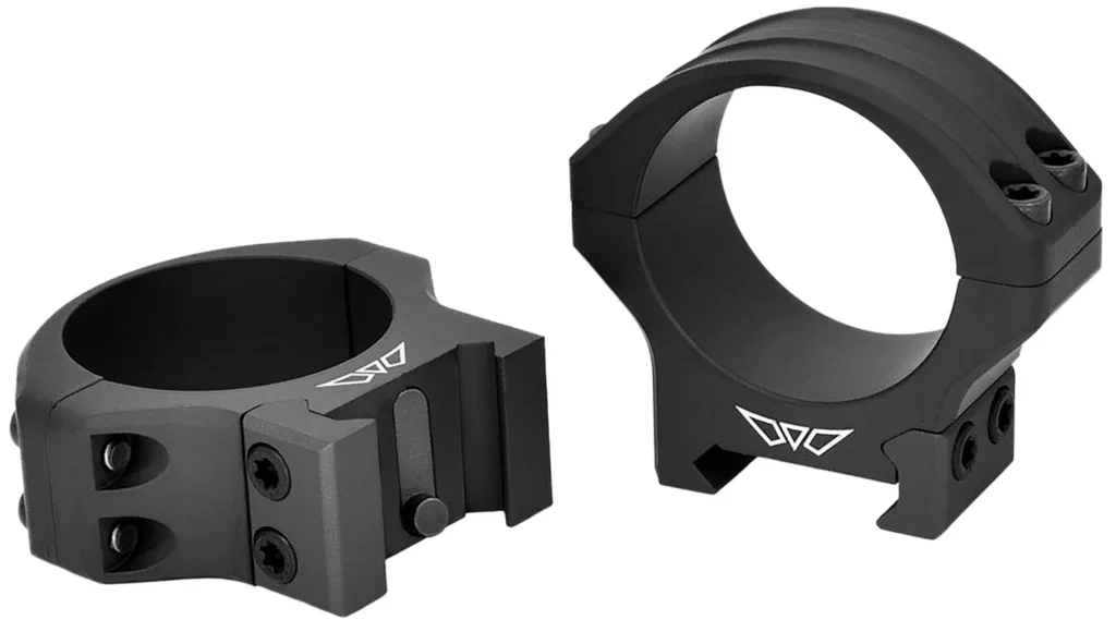 Warne 8550M HyperLite Black Aluminum 1" Tube Medium Maxima/Weaver ...