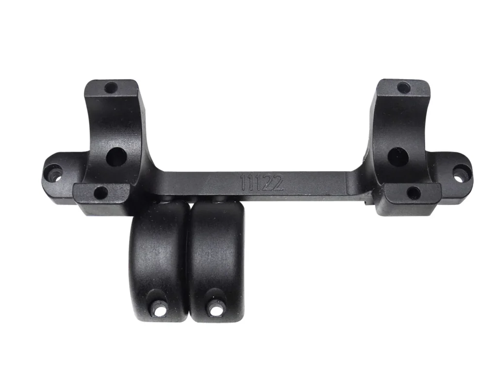 DNZ 11121 Game Reaper Scope Mount/Ring Combo Matte Black 1" Tube Fits ...