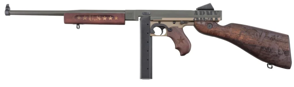 Auto-Ordnance Thompson TM1 Army 250th .45 ACP Carbine 16.5" - Founding ...